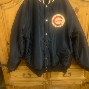 Jackets & Coats | Chicago Cubs Letterman Reversible Jacket | Poshmark